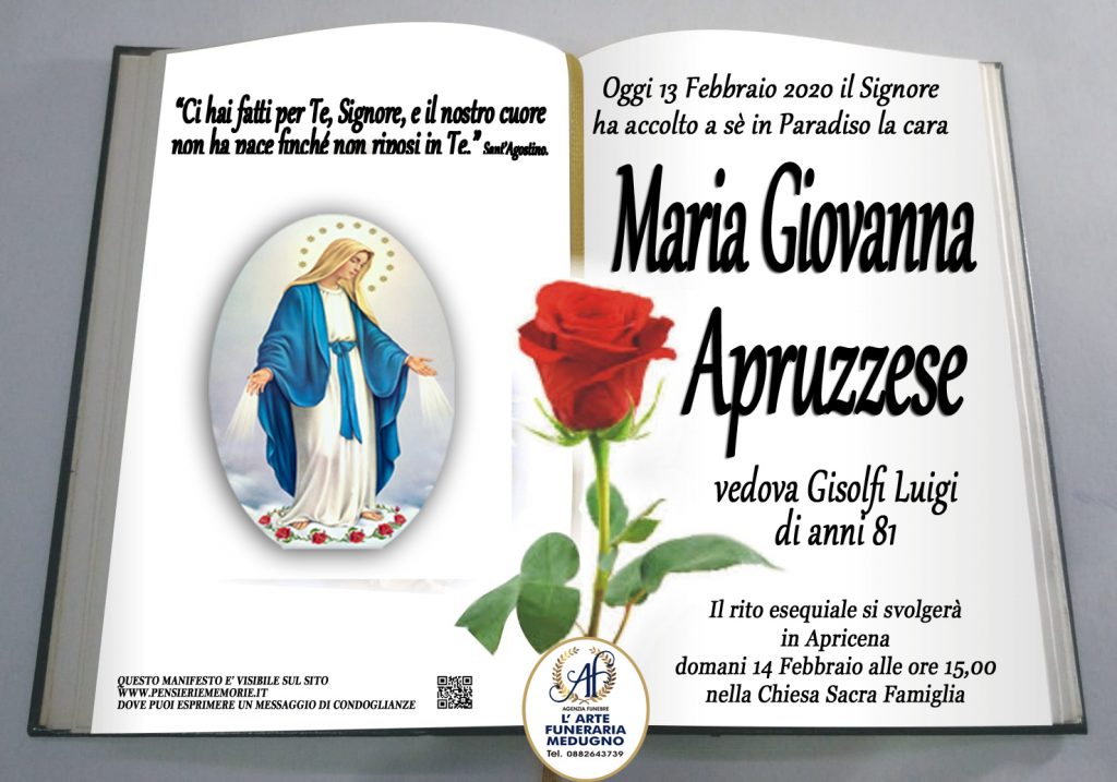 Maria Giovanna Apruzzese